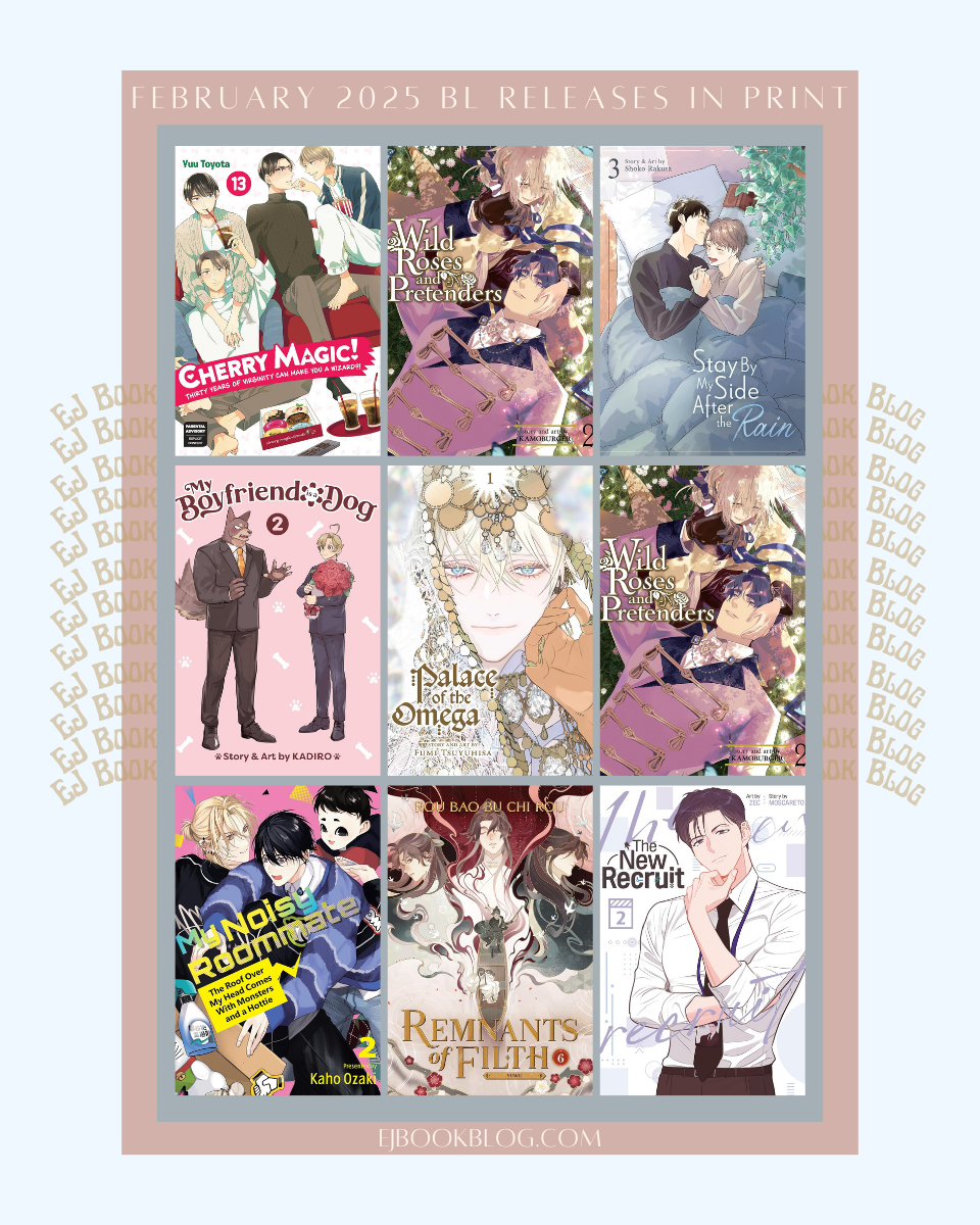February 2025 BL Manga, Manhwa, Manhua, Danmei & Light Novel Releases ...