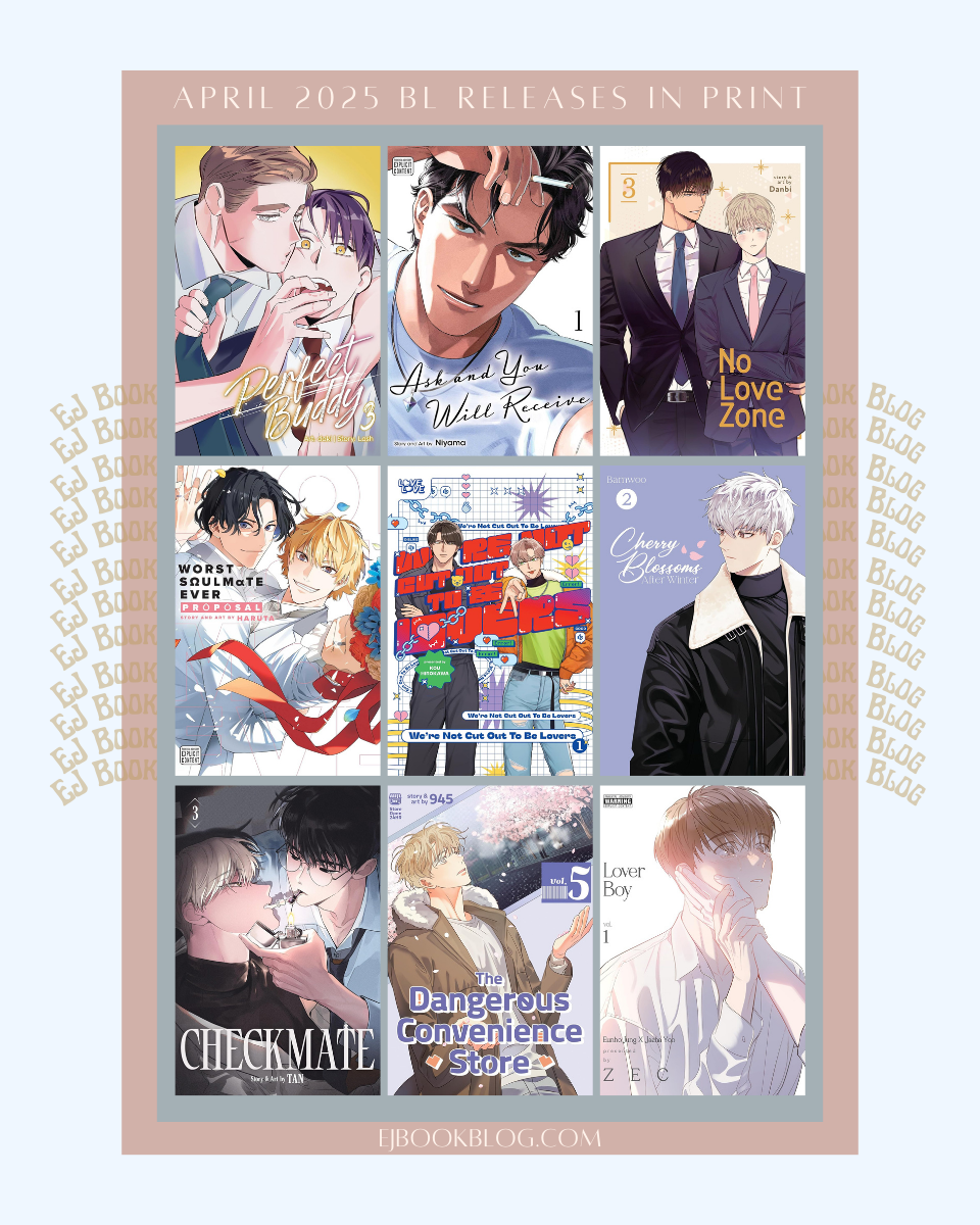 April 2025 BL Manga, Manhwa, Manhua, Danmei & Light Novel Releases in ...