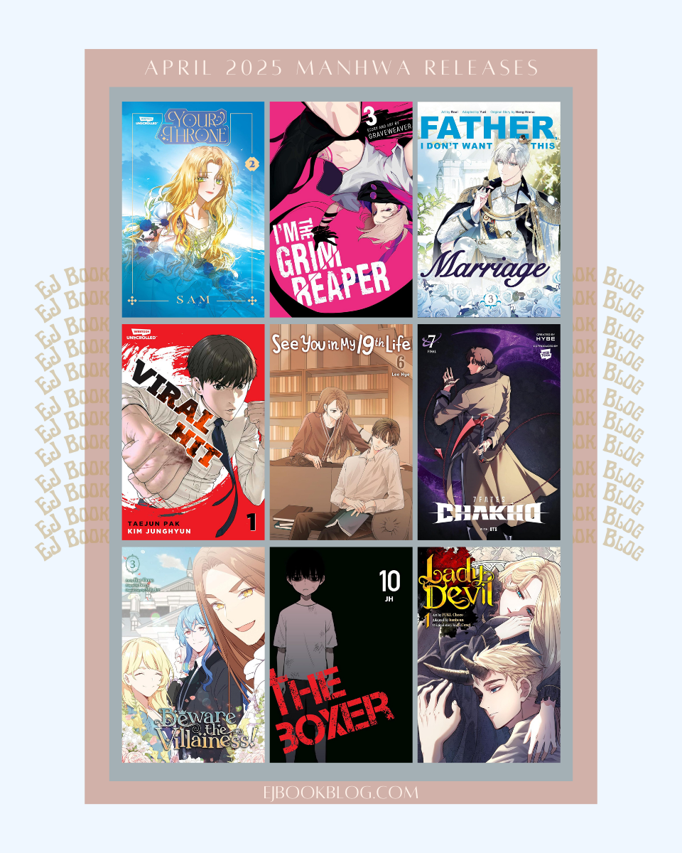 April 2025 Webtoon / Manhwa / Manhua & Light Novel Releases in Print ...