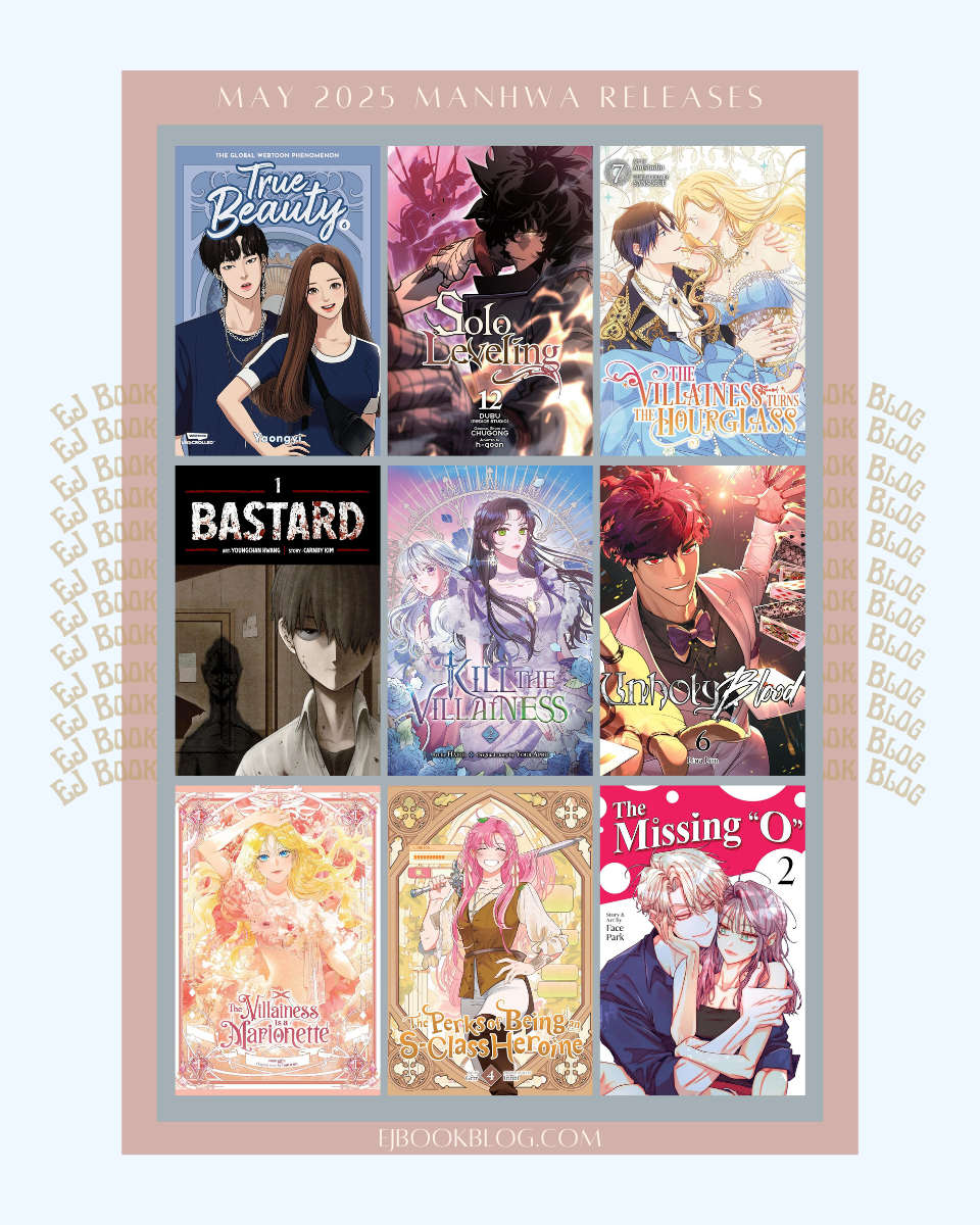 May 2025 Webtoon / Manhwa / Manhua & Light Novel Releases in Print ...