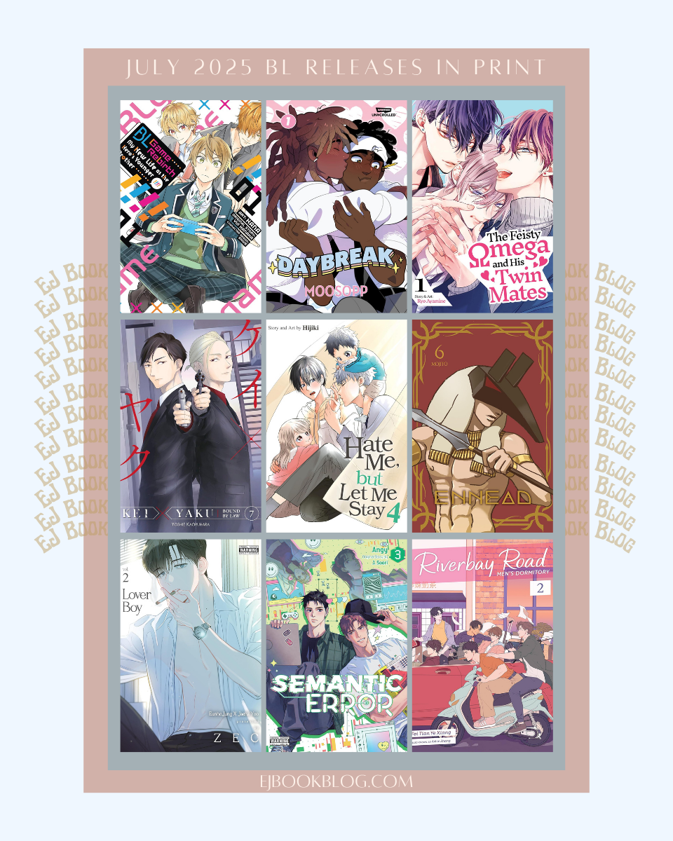 July 2025 BL / yaoi Manga, Manhwa, Manhua, Danmei & Light Novel ...