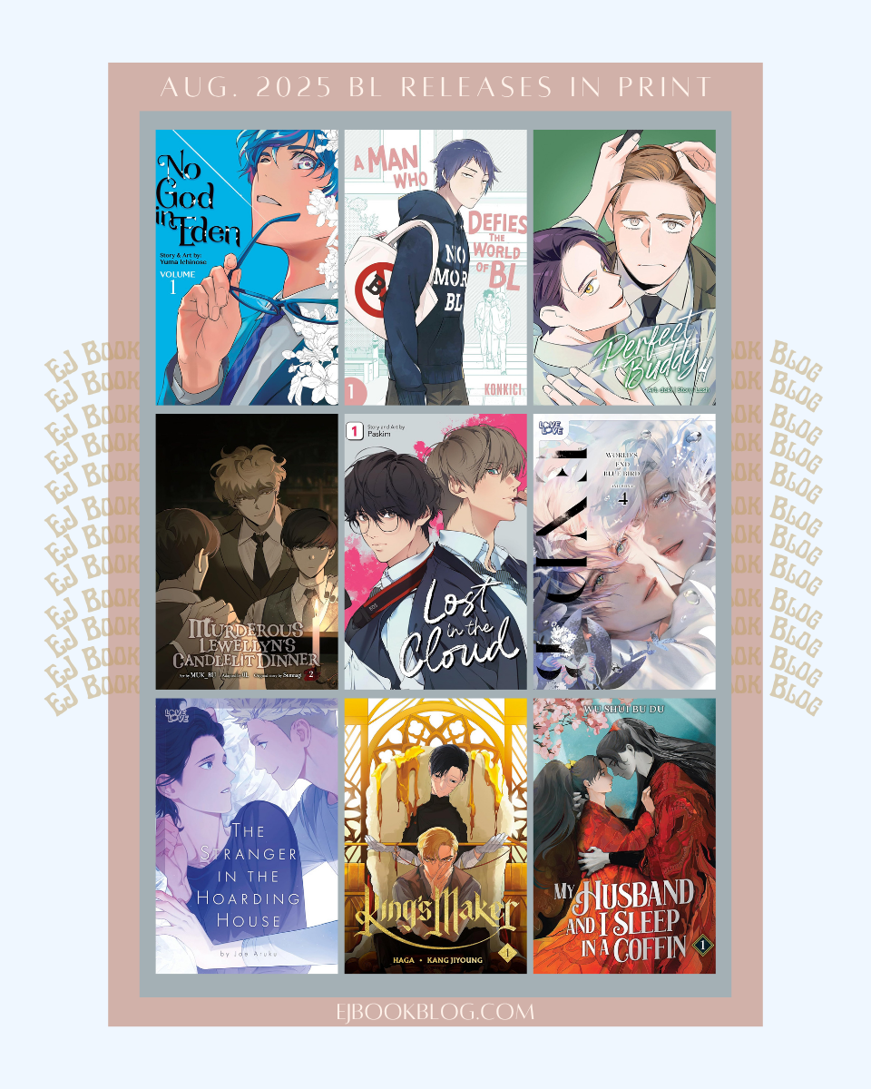 August 2025 BL / yaoi Manga, Manhwa, Manhua, Danmei & Light Novel ...
