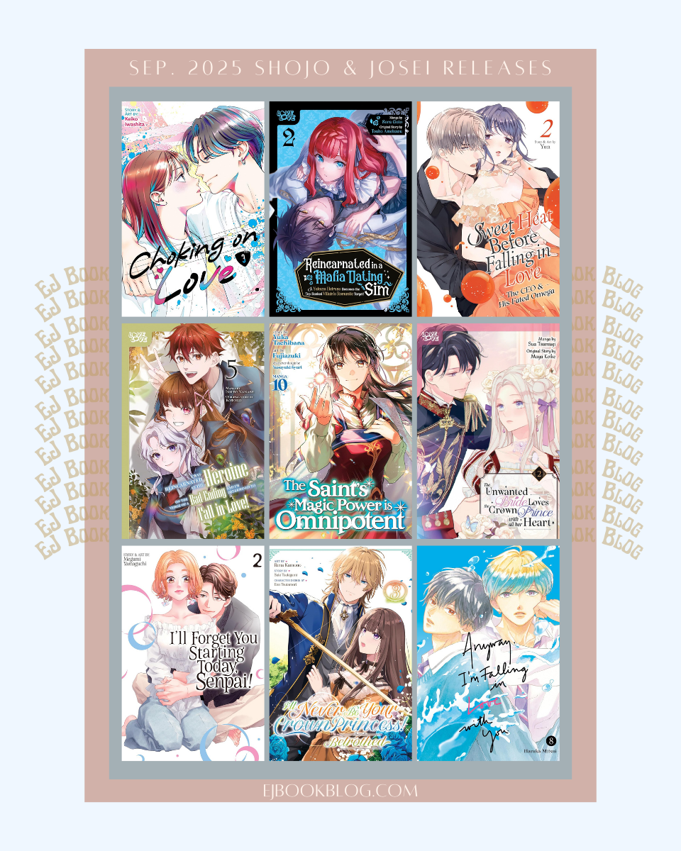 September 2025 Romance / Shojo (Shoujo) / Josei Manga & Light Novel ...