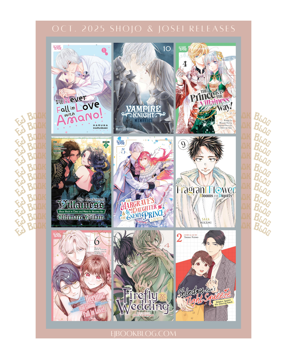 October 2025 Romance / Shojo (Shoujo) / Josei Manga & Light Novel ...