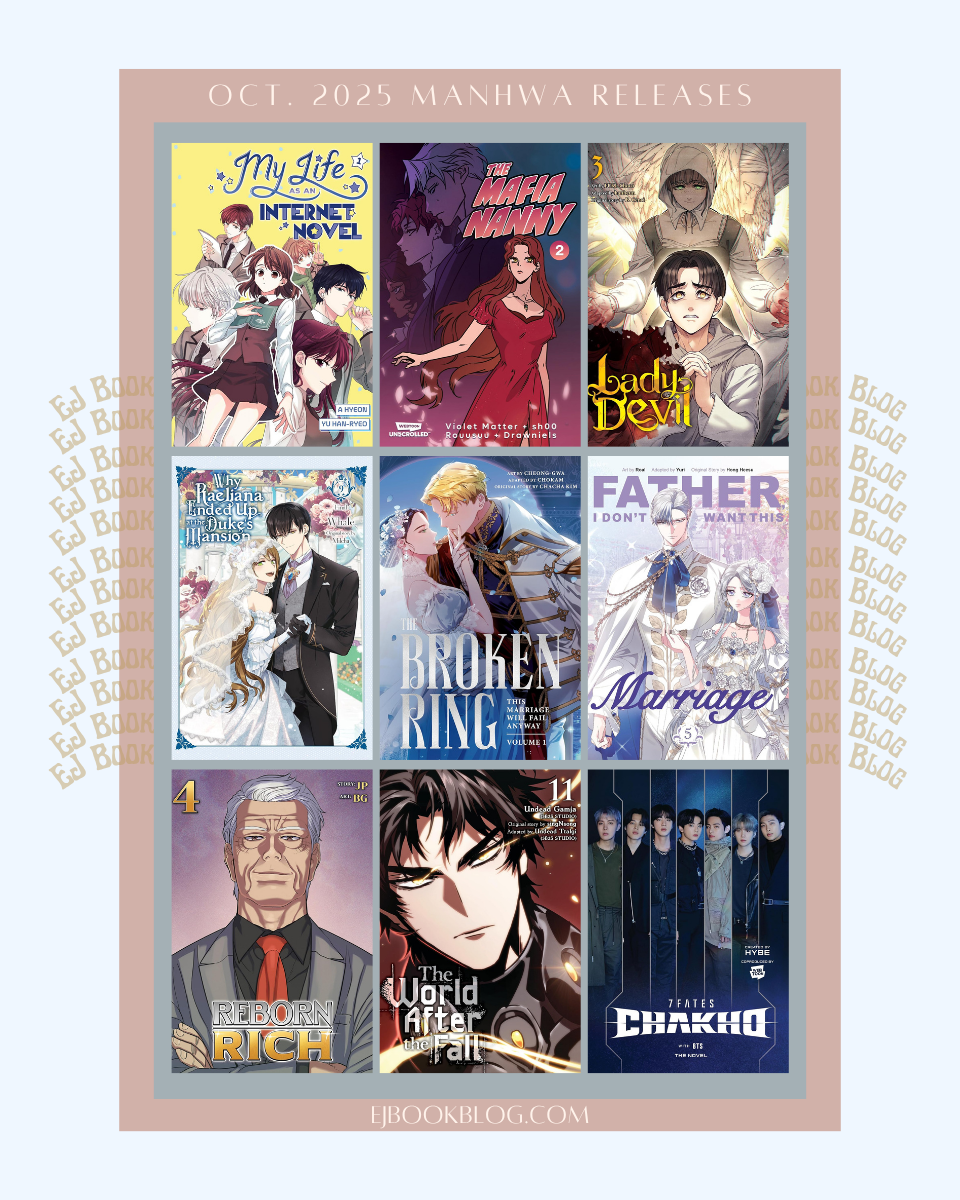 October 2025 Webtoon / Manhwa / Manhua & Light Novel Releases in Print ...