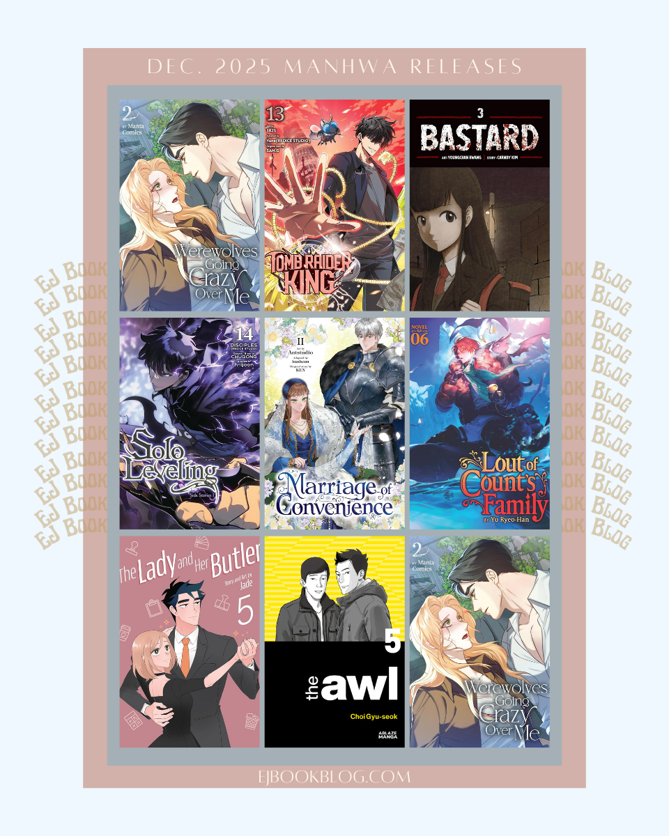 December 2025 Webtoon / Manhwa / Manhua & Light Novel Releases in Print ...
