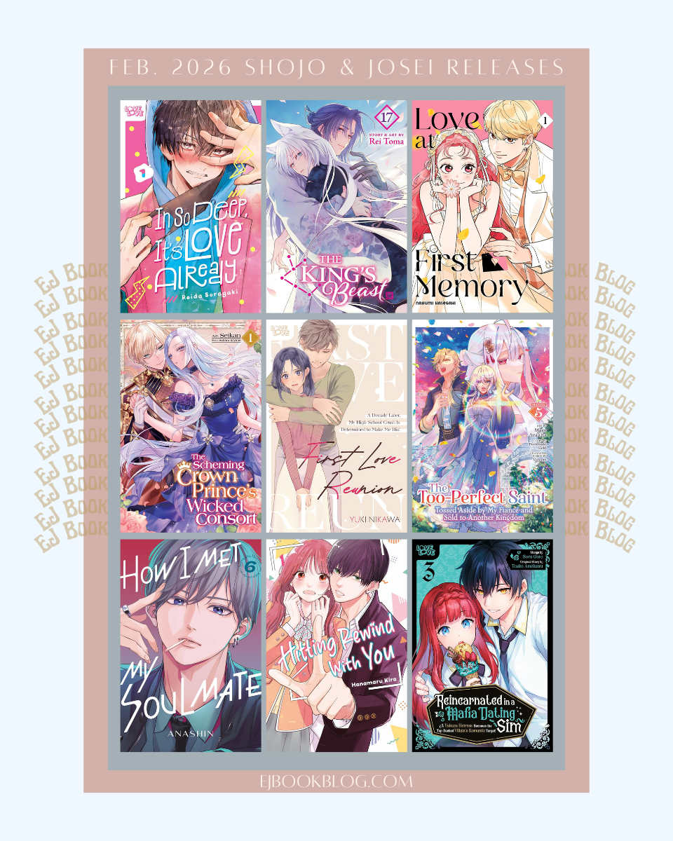 February 2026 Romance / Shojo (Shoujo) / Josei Manga & Light Novel ...